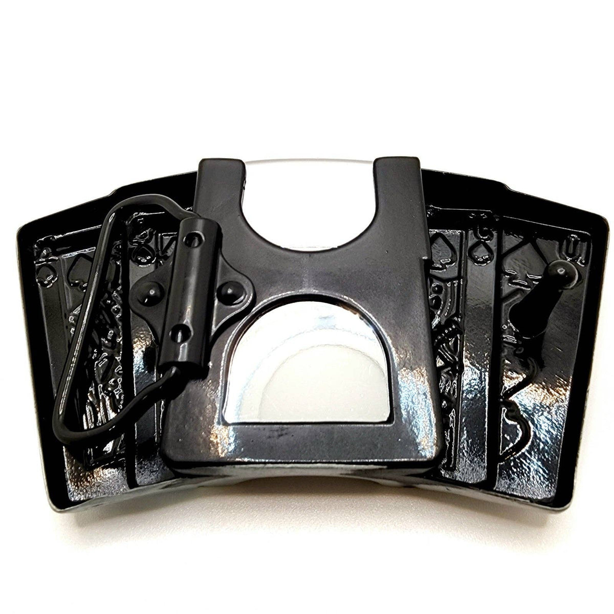 Poker Royal Flush Belt Buckle Lighter Holder WITH Ace of Spades LIGHTE ...